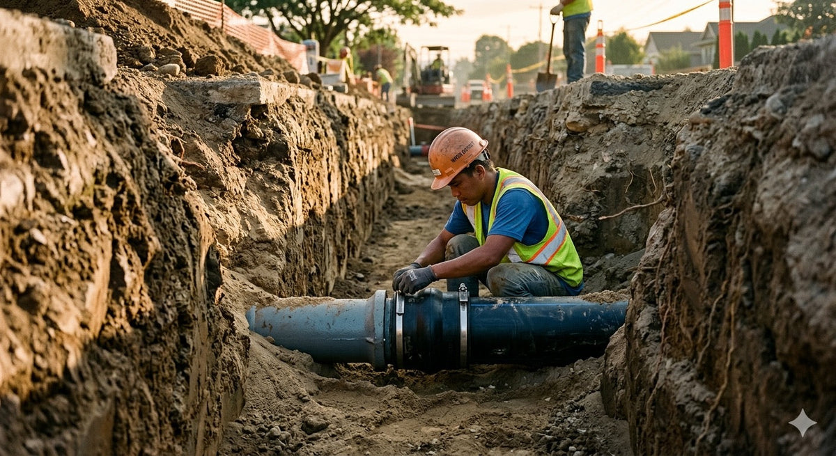 Transition Couplings: Connecting Different Pipe Materials | Utility ...