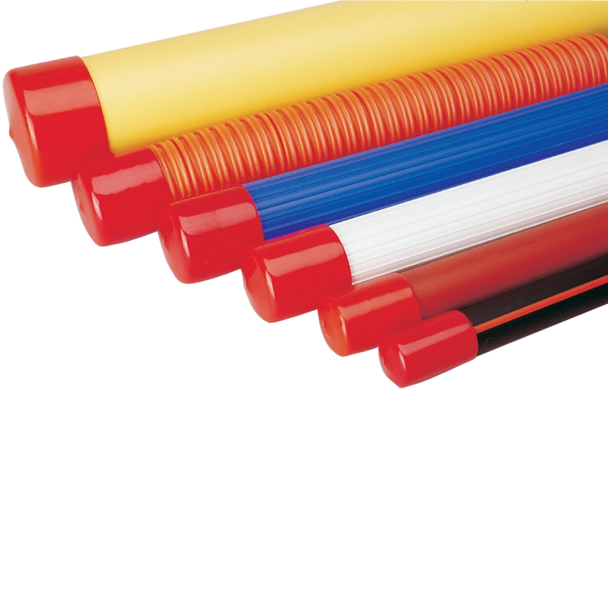 Tapered Vinyl End Caps | Fiber Optic Protection | Utility Pipe Supply