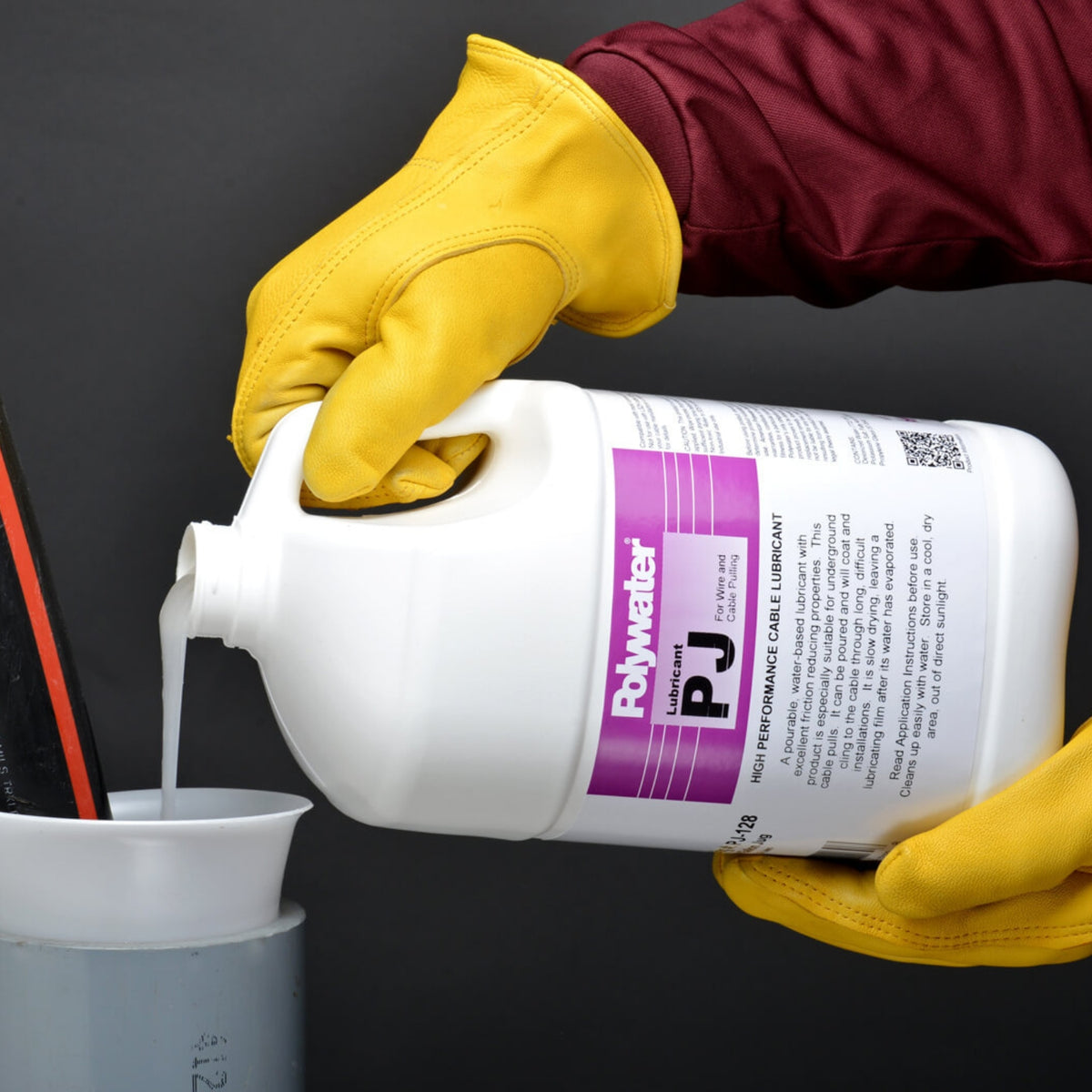 Polywater PJ Pourable Cable Lubricant | Water-Based | Utility Pipe Supply