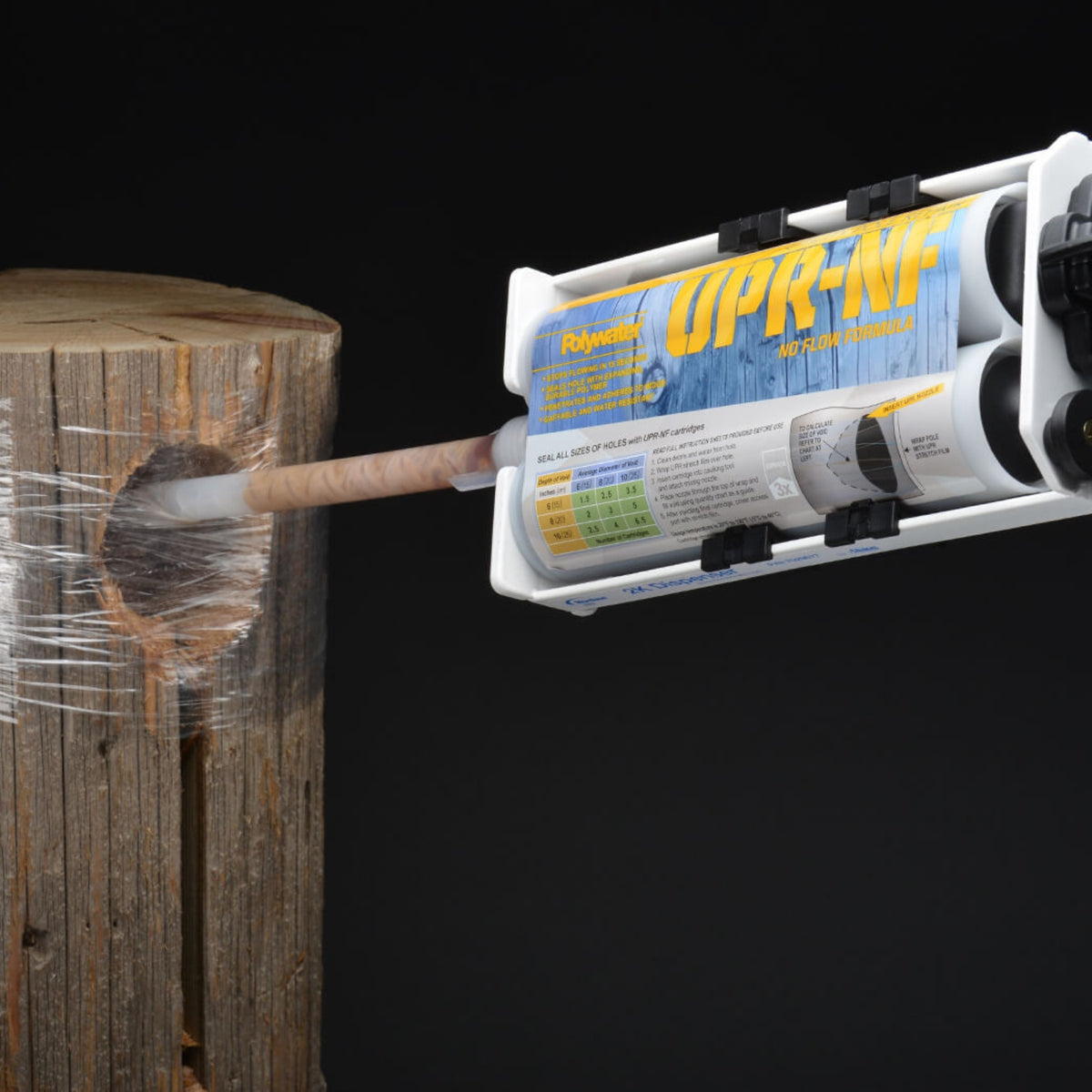 Polywater UPR Wood Utility Pole Repair | Fast-Set Resin | Utility Pipe ...