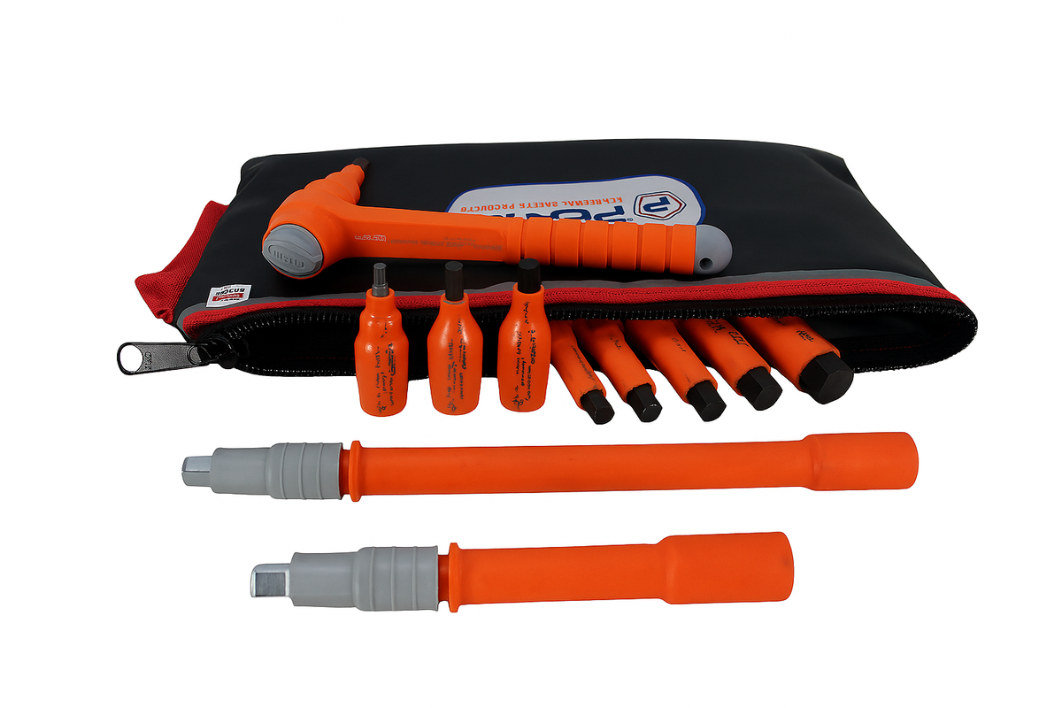 Insulated Ratchet Tool Kit | 12-Piece SAE | 1000V Rated | PENTA ESP ...