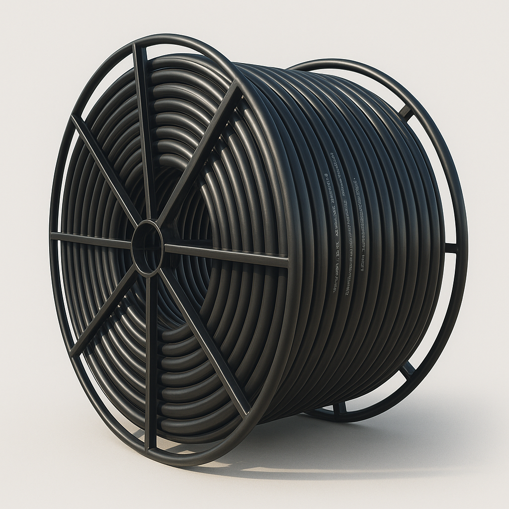 HDPE Conduit | SDR 13.5 | Power & Telco | Smoothwall Black Reels ...