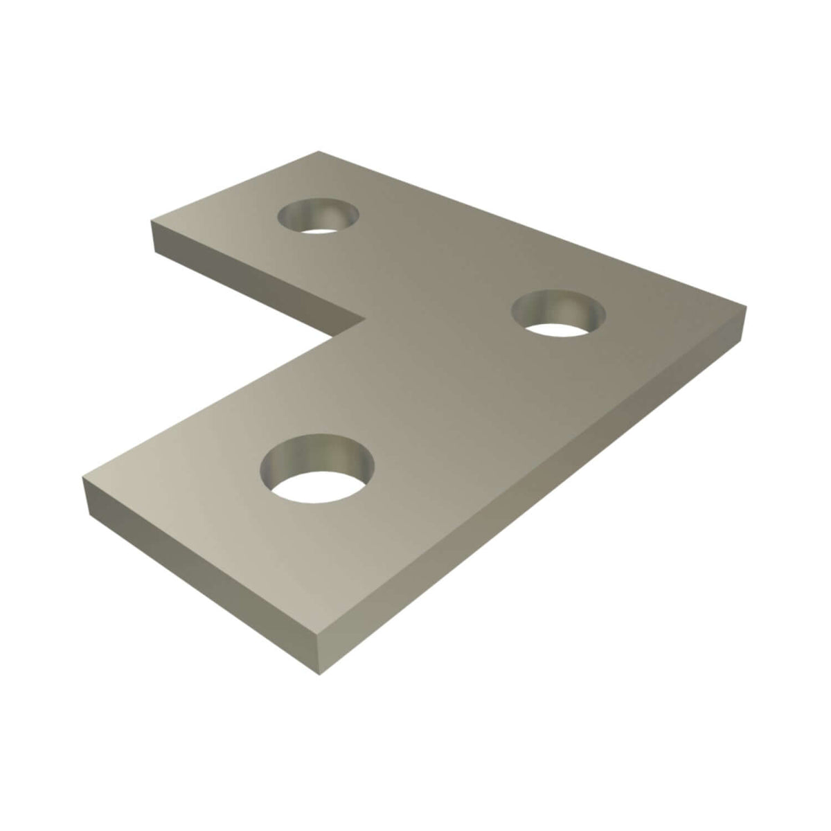 Stainless Steel 3-Hole Plates | Type 316 | Structural | Utility Pipe Supply