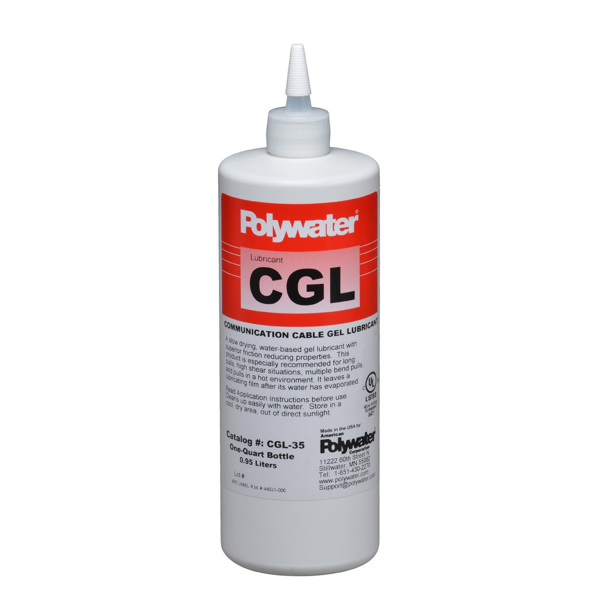 CGL Gel Lubricant | High-Performance Cable Pulling Gel – Utility Pipe ...