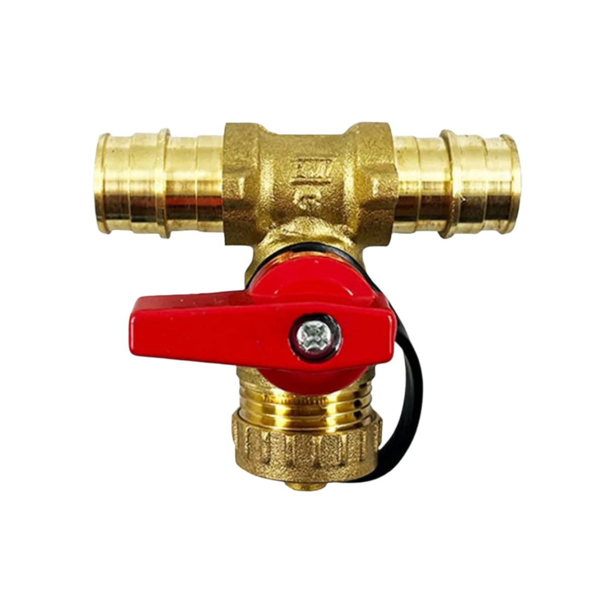 8040E Hydronic Tee Drain Valve | PEX F1960 x PEX F1960 – Utility Pipe ...