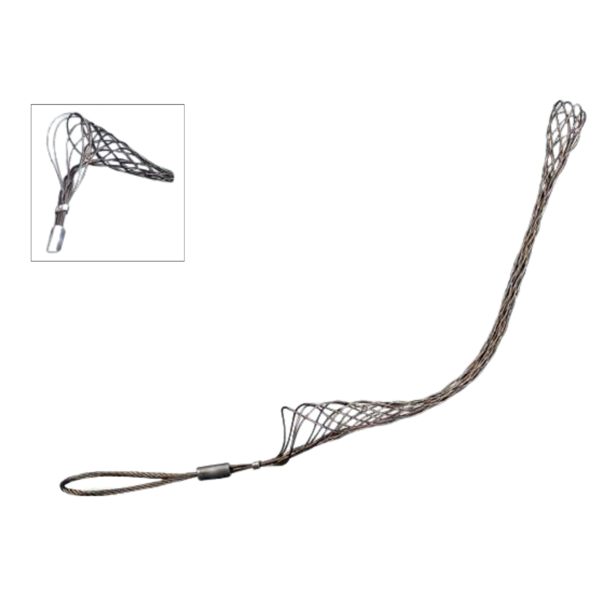 Offset Eye Closed Mesh Cable Support Socks | Stainless Steel | Utility ...